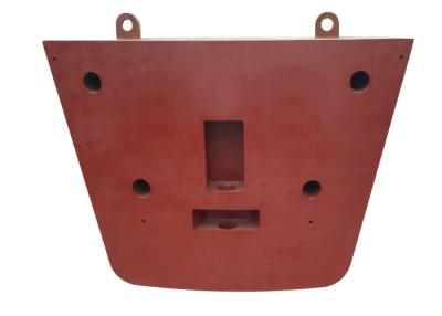 China Counter weight of 28 ton frontal hoisting Welding balance weight for sale