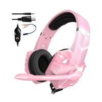 Quality Stereo Hifi Over The Ear Custom Gaming Earphones Wired With LED Mic For PC Xbox PS5 for sale
