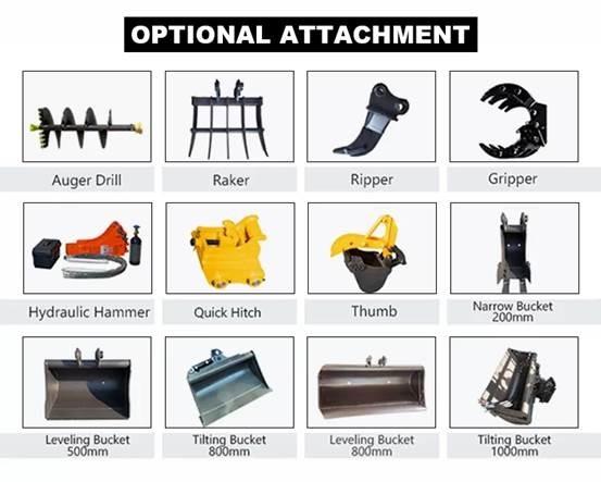 Mining Excavator Attachments Hydraulic Rock Breaker Stone Concrete Demolition 6