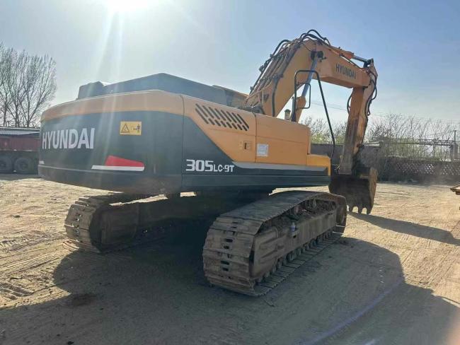Used Hyundai R305LC-9T Excavator Second Hand Good Condition Construction Machinery