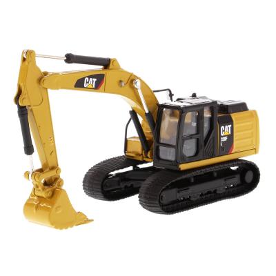 China DM 85690 1/64  CAT320F L Excavadora hidráulica Modelo de liga fundida colecionável à venda