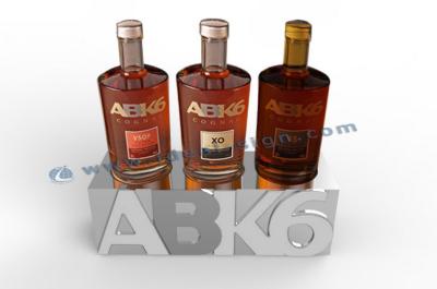 Cina Esposizione su misura della bottiglia principale liquore, specchio acrilico e scaffali della bottiglia del liquore di espressioni di taglio in vendita