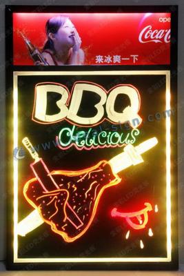 Cina Scrittoio principale fluorescente istantaneo per la pubblicità del menu del ristorante in vendita