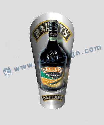 Cina Cartelloni pubblicitari all'aperto del vino del cartone LED del liquore della bottiglia del supporto acrilico dell'esposizione in vendita
