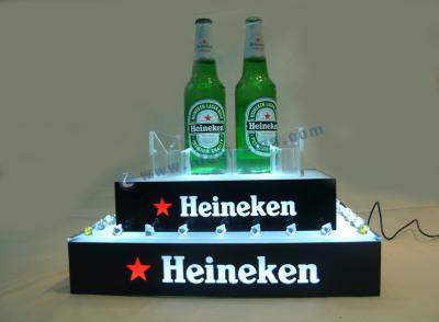 中国 LED クラブのアクリルの Heineken の表示アルコール飲料のびんの Glorifier の立場 販売のため