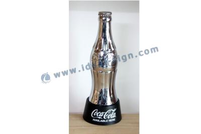 Cina Apribottiglie su misura della cima di Antivari della vite del ferro con forma della bottiglia della coca-cola in vendita