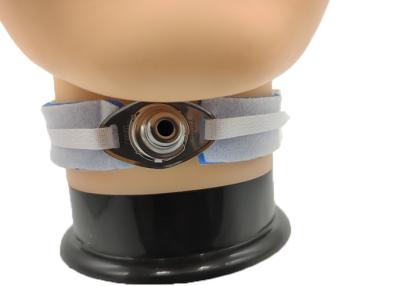 Cina Il Velcro Trach del collo lega il supporto della metropolitana della tracheotomia con il materiale del gancio + della schiuma in vendita