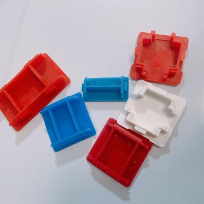 China Stahl-Spreize-Kanal-Endstöpsel-PVCweißer 41x62mm Stahlendstöpsel Soems OBM zu verkaufen