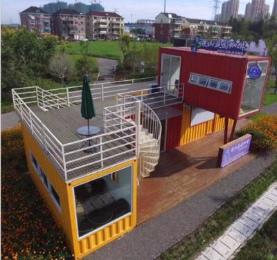 中国 住宅のための鋼鉄物質的な注文の容器の家防水OEM 販売のため