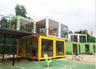 中国 軽量の鋼鉄贅沢な注文の容器の家大きい構造区域 販売のため