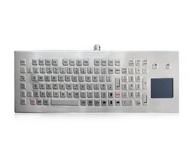 Cina Tastiera industriale di acciaio inossidabile con la tastiera da tavolino impermeabile del metallo del touchpad IP68 in vendita