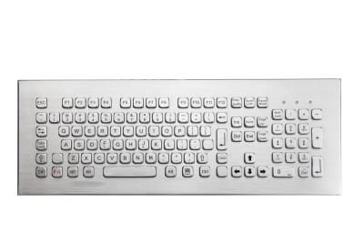 中国 111のキーの速く/正確なデータ入力のためにロング ストローク産業金属のキーボード2.0mm 販売のため
