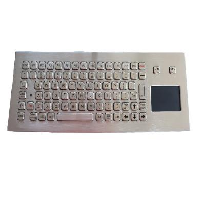 Cina Tastiera industriale del metallo di IP68 USB RS232 PS2 con il touchpad in vendita