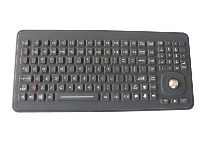 中国 25mmの光学トラックボールとの医学のシリコーン ゴムのキーボードの長方形のキー 販売のため