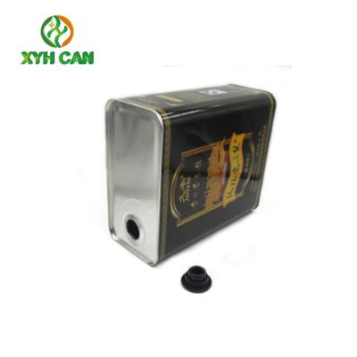 China Olive Oil Tin Can 350g Small Metal Tin Box CMYK PMS Color Printing Olive Oil Packaging Tin Can for sale