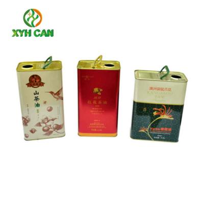 Cina Olive Oil Tin Can Unique che stampa il commestibile Tin Containers Metal Tinplate Package in vendita