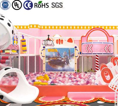 Κίνα Candy Theme Kids Soft Maze Play Slide Swing Playground Equipment Support Custom προς πώληση