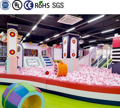 Κίνα Candy Theme Kids Soft Maze Play Slide Swing Playground Equipment Support Custom προς πώληση