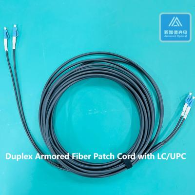 China Cable de parche CPRI blindado de modo único dúplex con LC/UPC 5.0mm LSZH en venta