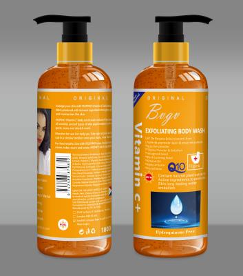 Chine Gel rougeoyant de douche de station thermale de Rose Perfume Scented Liquid Soap pour Dull Skin à vendre