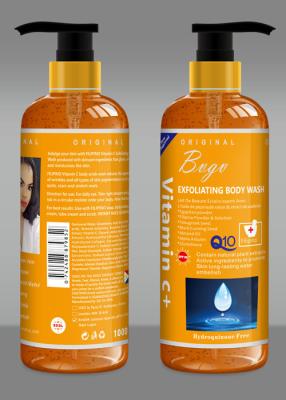 Chine Savon liquide de corps d'obscurité de Honey Exfoliating Shower Gel Anit d'abricot à vendre