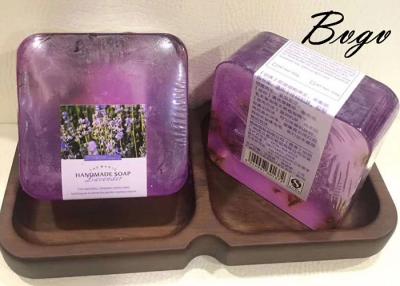 Chine L'extrait de Lavander blanchissant font face au détergent 120g de peau sensible de couleur de pourpre de savon à vendre