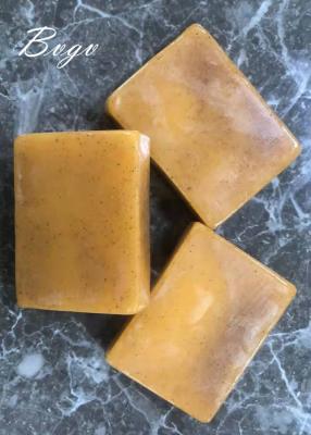 Chine L'extrait de papaye blanchissant le visage savonnent le savon acide kojic d'allégement de peau à vendre