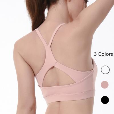 China 1 Pcs Impressão de Logotipo Privado Personalizado 5 Estilo Coleção Link 15 Cores Total Nylon Sports Bra à venda