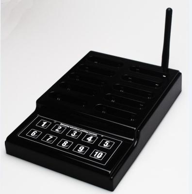 China 433.92MHZ sistema de pager de longa distância sem fio com 10 pagers para restaurante, café, bar e assim por diante à venda