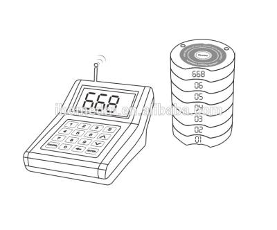 China Sistema de chamadas sem fio para restaurantes ou outras situações de fila à venda