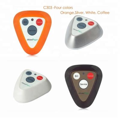 中国 ワイヤレステーブルコールボタン レストラン,ホテル,バーのウェイトレスサービスシステム 販売のため