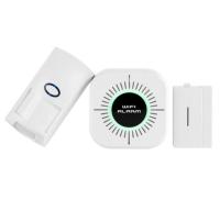 China Sistema de alarma contra robos de control inteligente Mini WiFi para el hogar con 433,92 MHz en venta