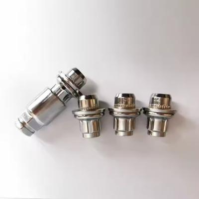 중국 안전 은색 바퀴 럭 견과류 37mm 길이 ANSI/ASME 인증 판매용