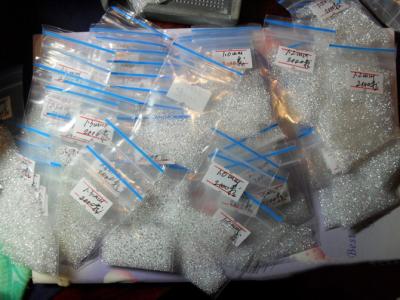 Chine Bijoux blancs 125mm de topaze de coupe brillante pour les pendants lâches de pierres gemmes à vendre