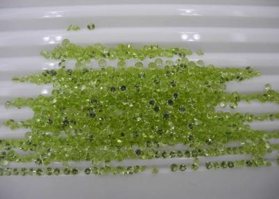Chine La normale a facetté le vert lâche de pierres gemmes 3.5mm 0.22cts avec le Peridot à vendre