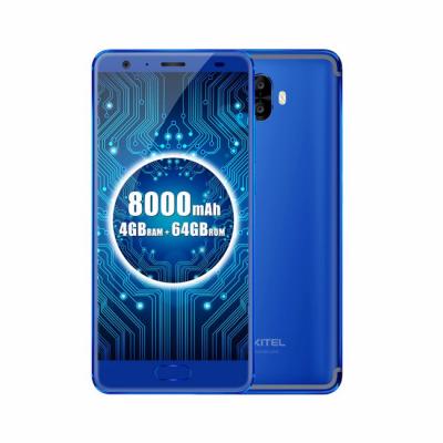 中国 4G携帯電話スマートな4GB 64GB MT6750T 8000mAh 13MPのカメラOTG Oukitel K8000 販売のため