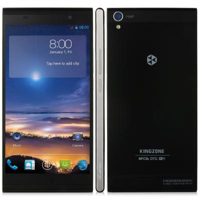 中国 新しいスマートフォン Latest2GB 16GB MTK6592 8の中心5.5のインチ人間の特徴をもつ3G Kingzone K1 販売のため