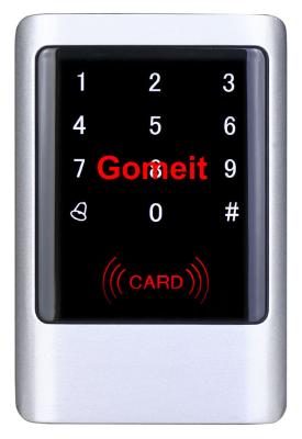 Cina Metal lega di alluminio RFID del controllo di accesso della tastiera 12VDC della carta autonoma di identificazione/IC in vendita