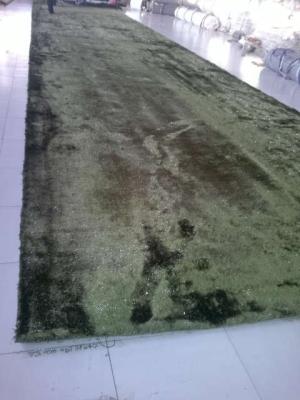 Китай Смешанное мусульманского большого полиэфира размера 4x25m Silk с ковром Shaggy половика Microfiber светя продается