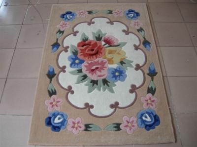 Китай Циновка двери 60X90CM Handtufted традиционного цветка акриловая продается
