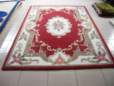 Китай Традиционный ковер acrylic Handtufted цветка конструкции продается