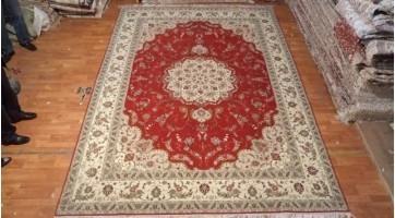 Китай Шерсти - Silk смешанной handknotted персиянкой тавро ковра и половика YL продается