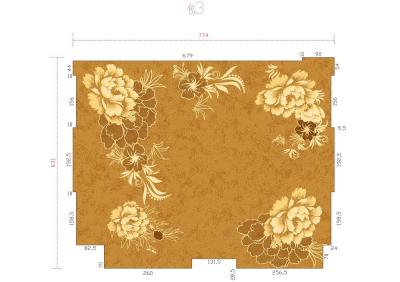 Китай Зацветите стена шерстей Handtufted для того чтобы огородить ковер проекта ковра продается