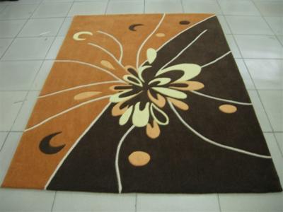 Китай Ковер 2000G/SQM половика зоны Handtufted цветка акриловый продается