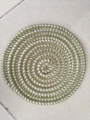 Китай Super microfiber cord woven carpet circle pattern rug right for room under chair decoration продается