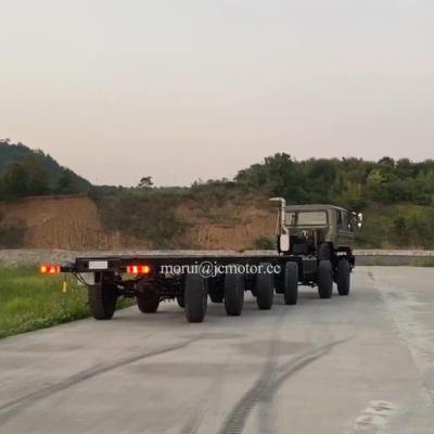 Chine Military 12 roues à traction intégrale six essieux camion hors route châssis 12x12 transporteur lanceur d'érecteur à vendre