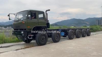 Chine Military 12 roues à traction intégrale six essieux camion hors route châssis 12x12 transporteur lanceur d'érecteur à vendre