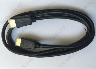 Cina L'oro ha placcato il cablaggio maschio HDMI del cavo della trasmissione di 19 Pin ad Ethernet di sostegni di HDMI in vendita
