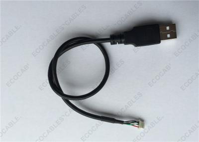 Cina Prolunga USB su ordinazione UAB 2,0 un maschio al passo UL2725 d'abitazione 28AWG 30V di SHR-05V-S 1.0mm in vendita