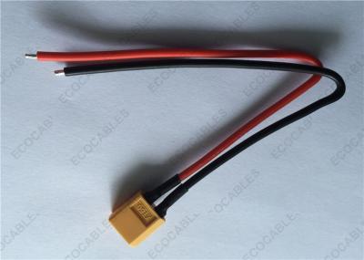 中国 Aeromodelling 電池のための XT60 女性のプラグが付いている電子ワイヤー馬具 UL3132 のケイ素 販売のため